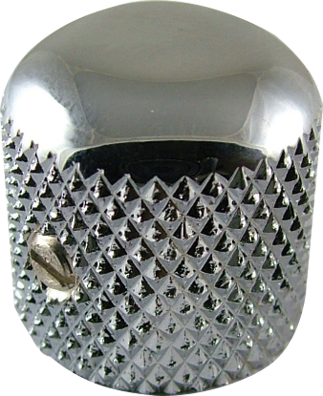 Download Fender®, Telecaster Chrome Dome, 2 Pieces Image - Fender Tele/ Precision Bass Knobs PNG ...