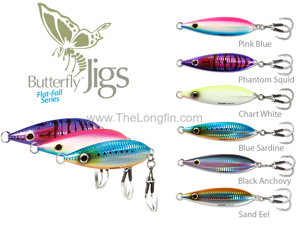 Download Shimano Butterfly Flat Fall Jigs - Shimano Butterfly Flat-fall ...