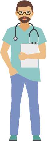 Doctors - Medical Assistant Cartoon Male - Free Transparent PNG ...