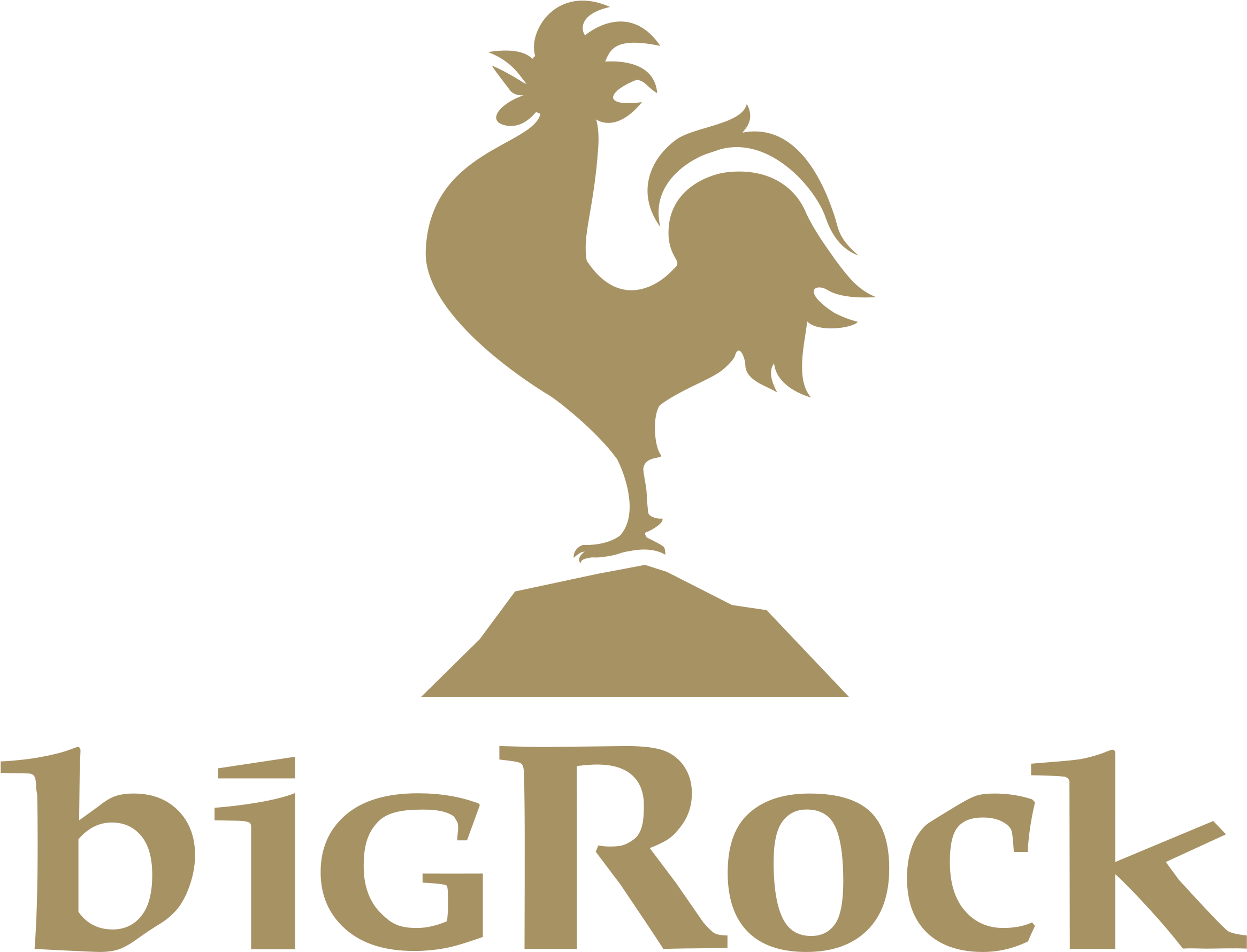 Big Rock Logo Png Transparent - Gold - Free Transparent PNG Download ...