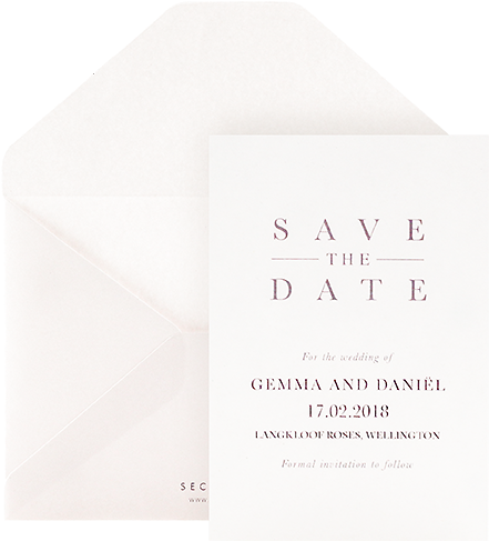 Rivindale Save The Date - Envelope - Free Transparent PNG Download - PNGkey
