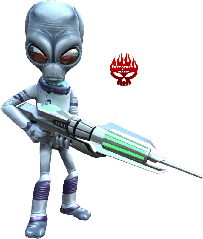 Destroy All Humans Transparent - Free Transparent PNG Download - PNGkey