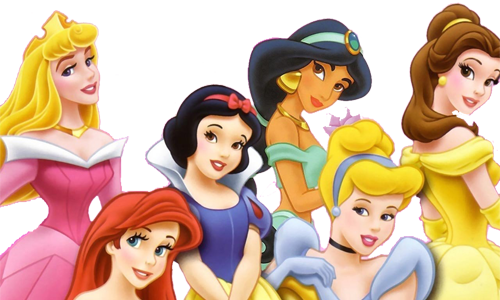 Download Favours Gift Disney Princesses Logo - Five Main Disney ...
