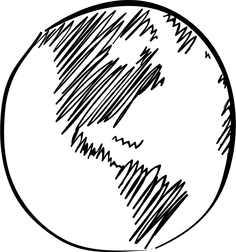 Download Earth Comments - Simple World Map Outline PNG Image with No ...