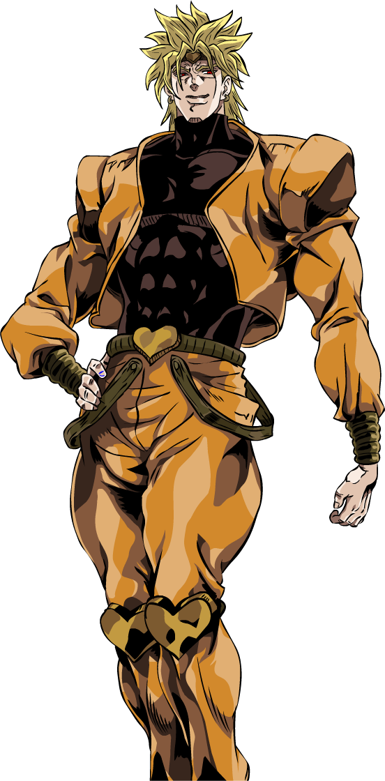 Download Ova Dio In Davidpro Anime Art Style Jojo's Adventure, - Jojo ...