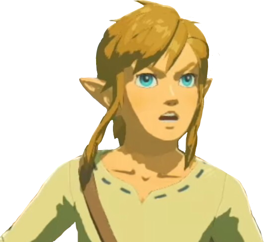 Link Botw Breathofthewild Freetoedit - Link Botw With Transparent ...