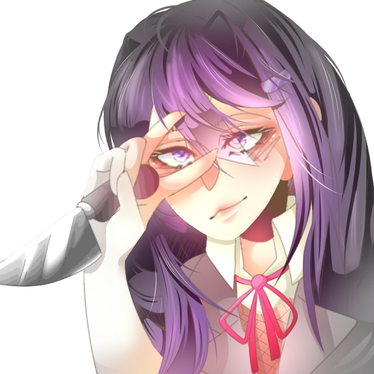 Download Ddlc Doki Doki Literature Club Ddlc Yuri Doki Doki - Anime PNG ...