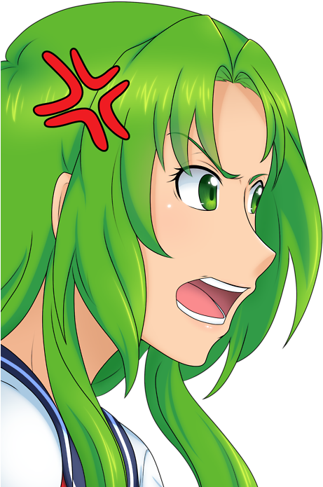 Download Angery - Yandere Simulator Midori X Yandere Dev PNG Image with ...