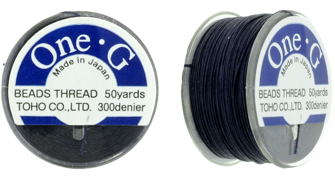 Download Detail - Toho One-g Nylon Beading Thread Navy Blue 50 Yards ...