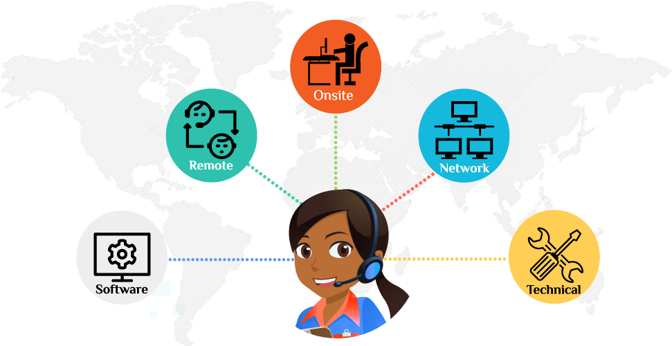 It Support - Support & Services - Free Transparent PNG Download - PNGkey