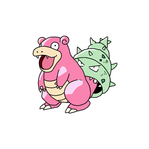Slowbro - The Poké - - Pokemon Evolution - Free Transparent PNG ...