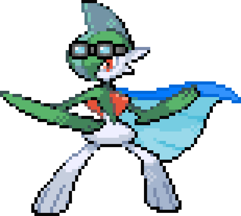 Leaf The Gallade - Pokemon - Free Transparent PNG Download - PNGkey