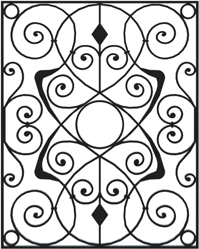 Download Custom Made Grill - Window Grill Design Png PNG Image with No ...