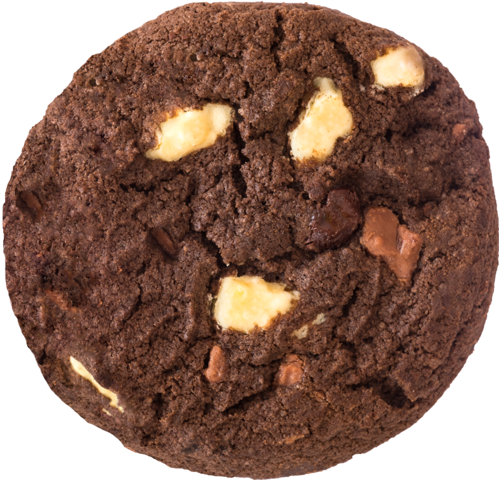 Triple Chocolate Chunk - Transparent Background Png Cookies - Free ...