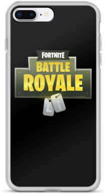Fortnite Battle Royale Black Iphone Case - Iphone - Free Transparent ...