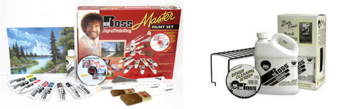 Download Bob Ross Master Paint Set With Free Palette PNG Image with No ...