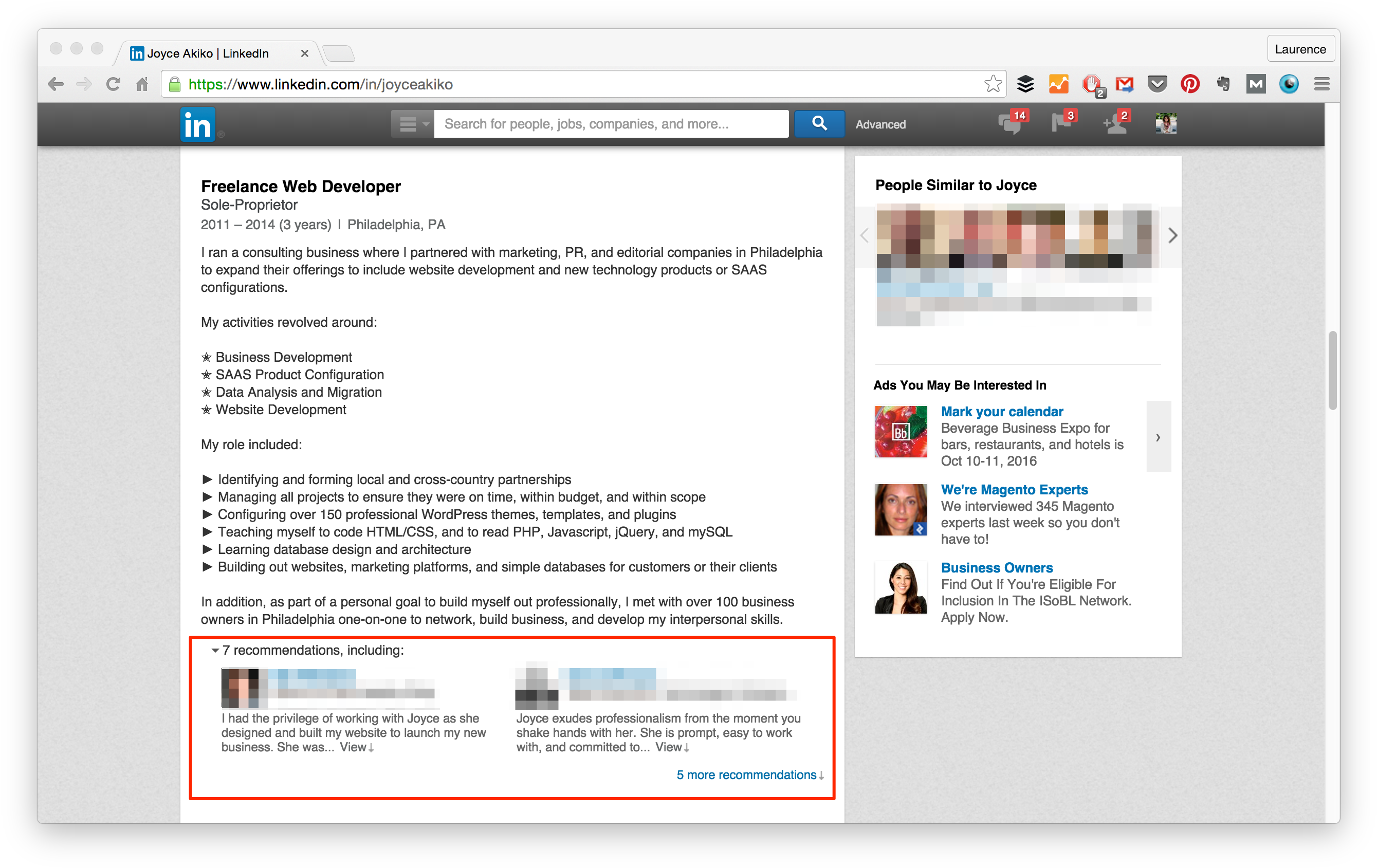 Download Joyce Akiko's Linkedin - Linkedin Developer PNG Image with No ...