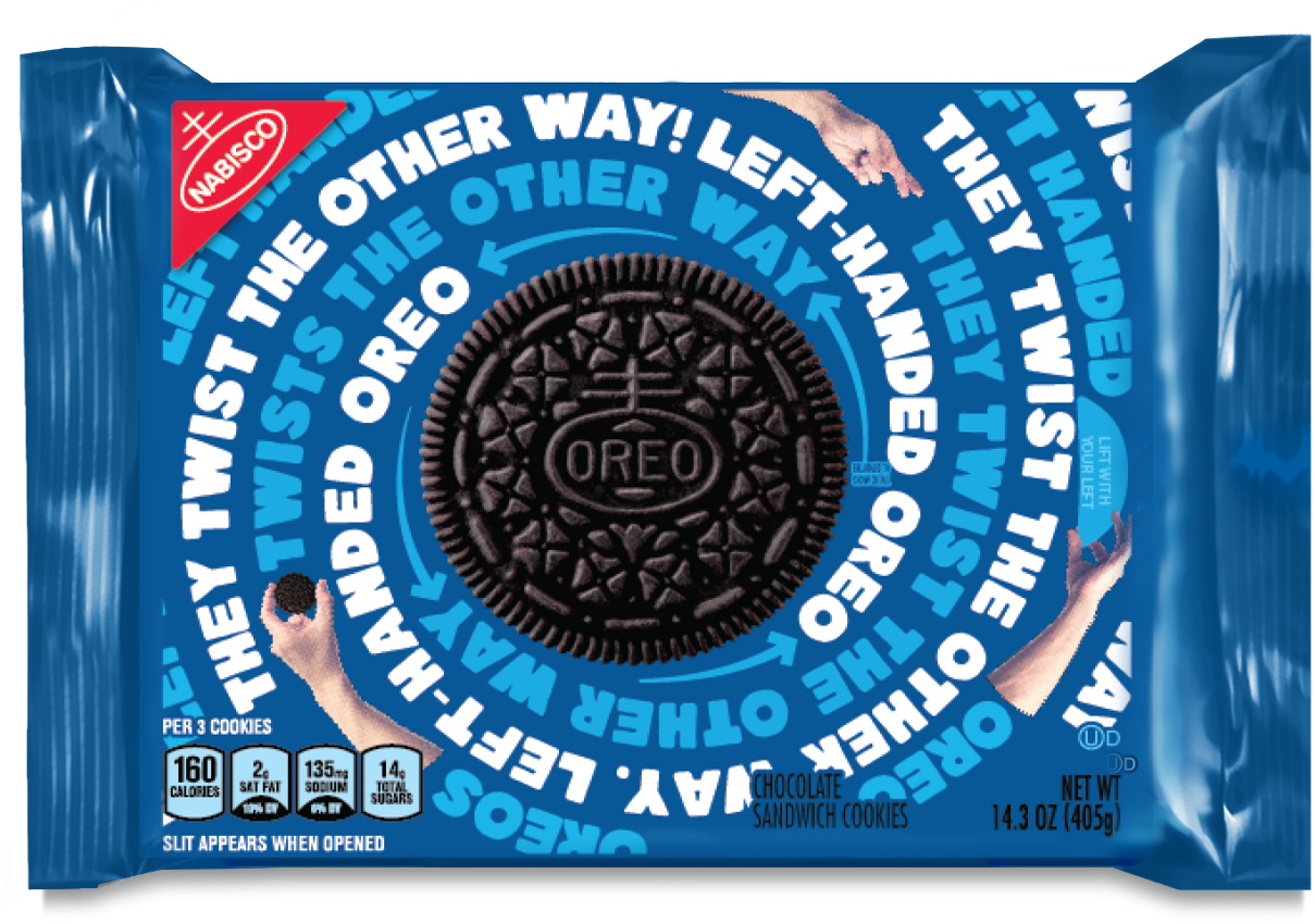 Oreo's Left-handed Box Has Packaging On The Opposite - Oreos Left ...