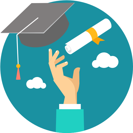 Download Graduation - Graduation Icon Png PNG Image with No Background ...