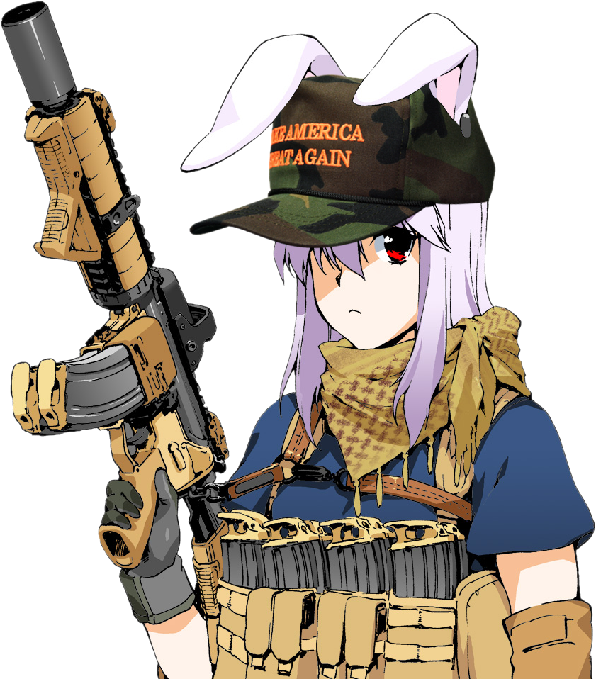 Download Maga Hat Tacticool Bunny G - Cartoon PNG Image with No ...