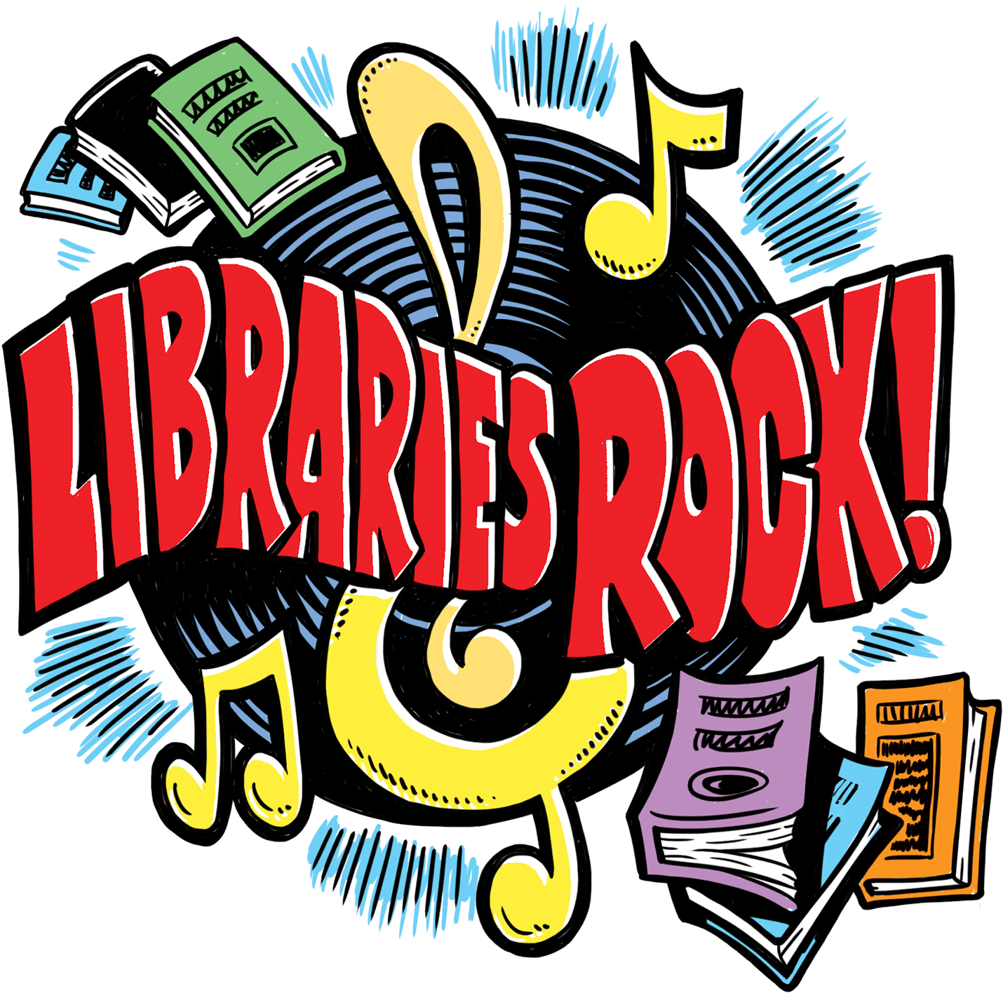 Download Summer Reading 2018 Libraries Rock PNG Image with No ...