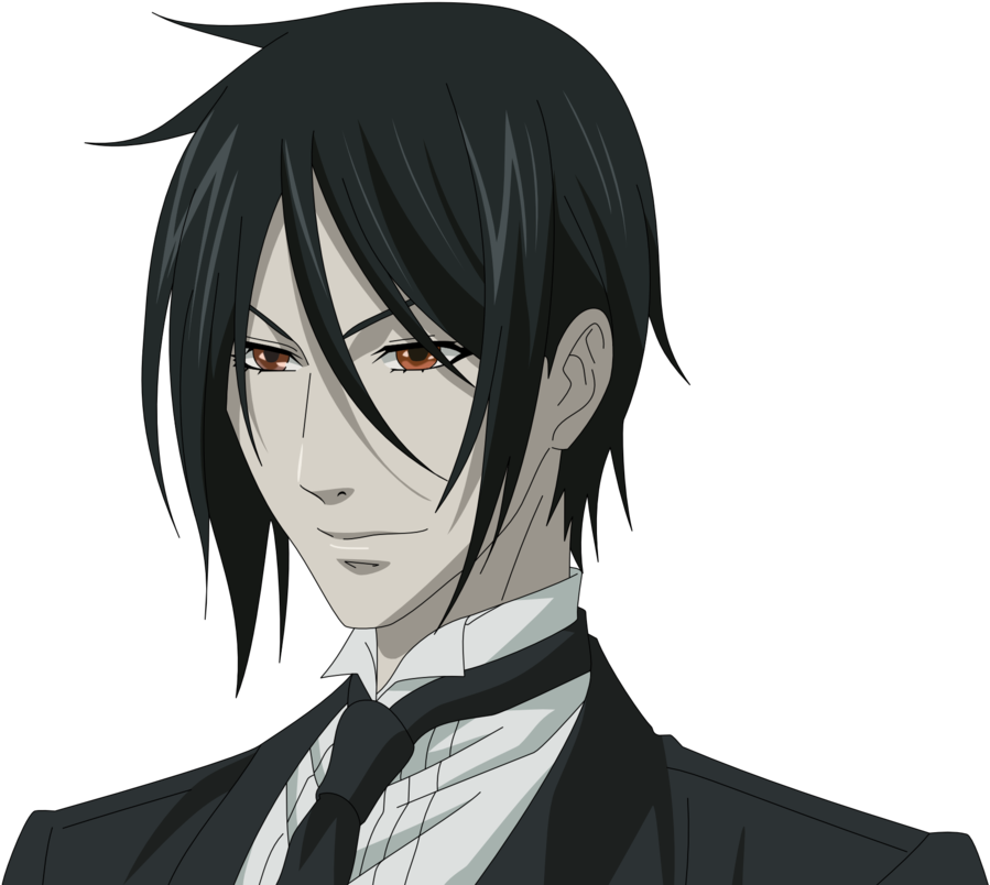 Download Sm1 - Black Butler Sebastian Profile PNG Image with No ...