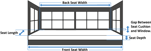 Awesome Bay Window Seat Cushions ~ Interior - Bay Window Seat ...