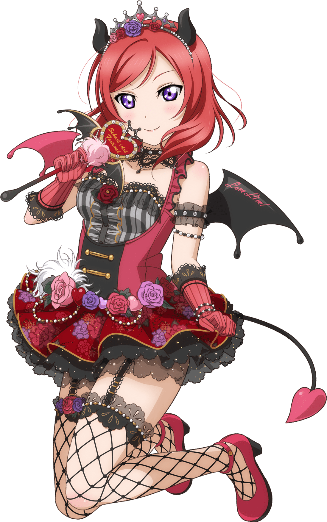 Download View Fullsize Nishikino Maki Image - Little Devil Maki PNG ...