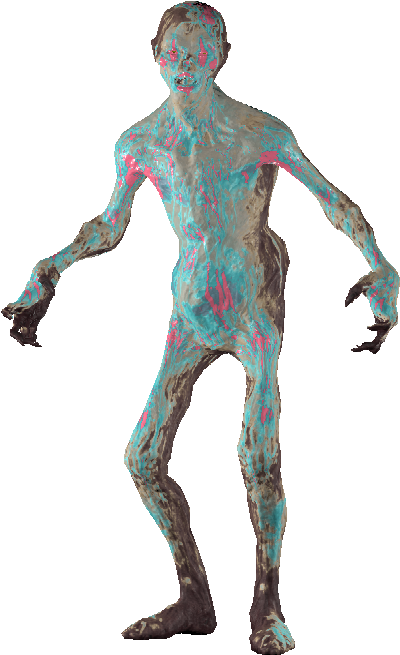 Download Charred Painted Ghoul - The Vault PNG Image with No Background ...