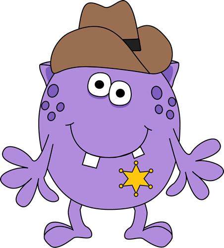 Download Monster Sheriff - Clipart Monster PNG Image with No Background ...