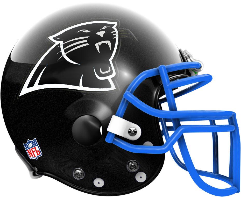 Carolina Panthers Helmet - File Inc Nfl Team Logo Framed - Free ...