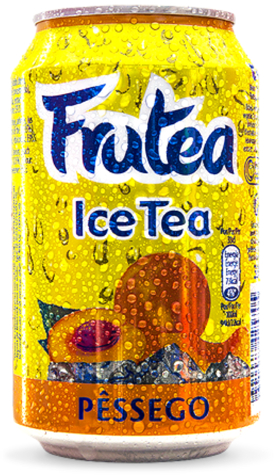 Download Frutea Ice Tea Peach - Carbonated Soft Drinks PNG Image with ...