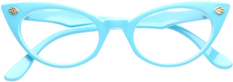 Download Hayworth Sharp Point Cat Eye Clear Glasses - Eye PNG Image ...