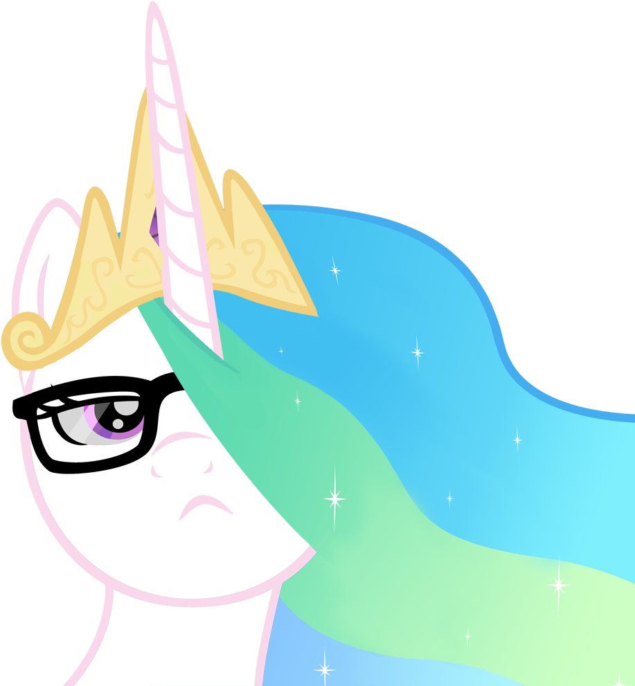 Download Furflux, Frown, Glasses, Hipster, Pony, Princess Celestia ...