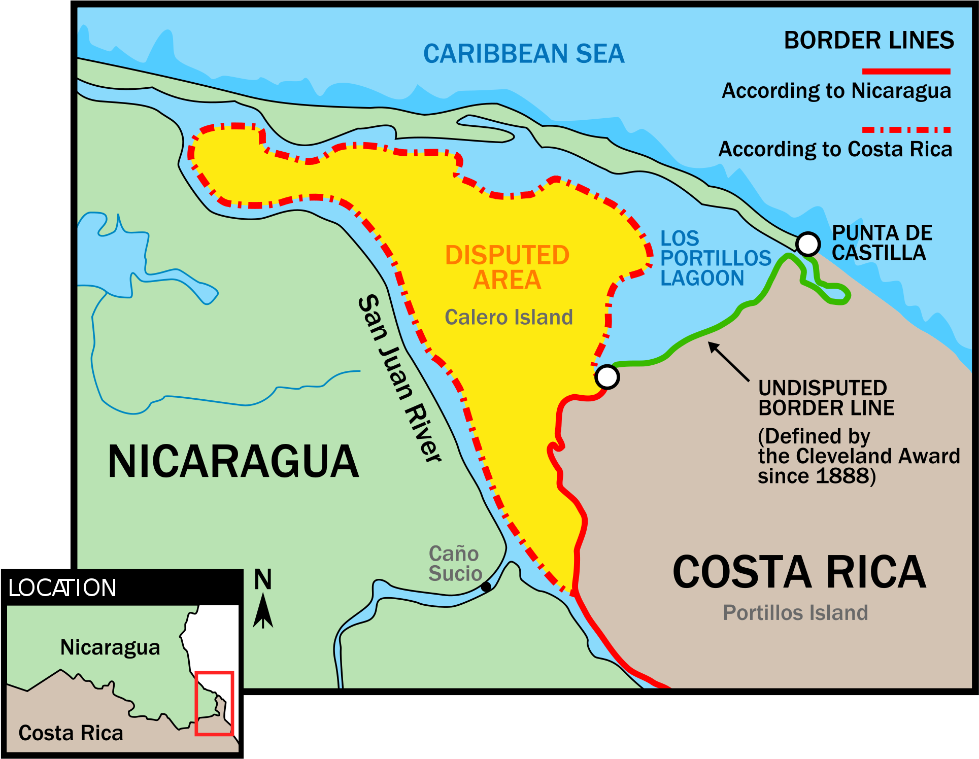 Download Open - Nicaragua Frontera Con Costa Rica PNG Image with No ...