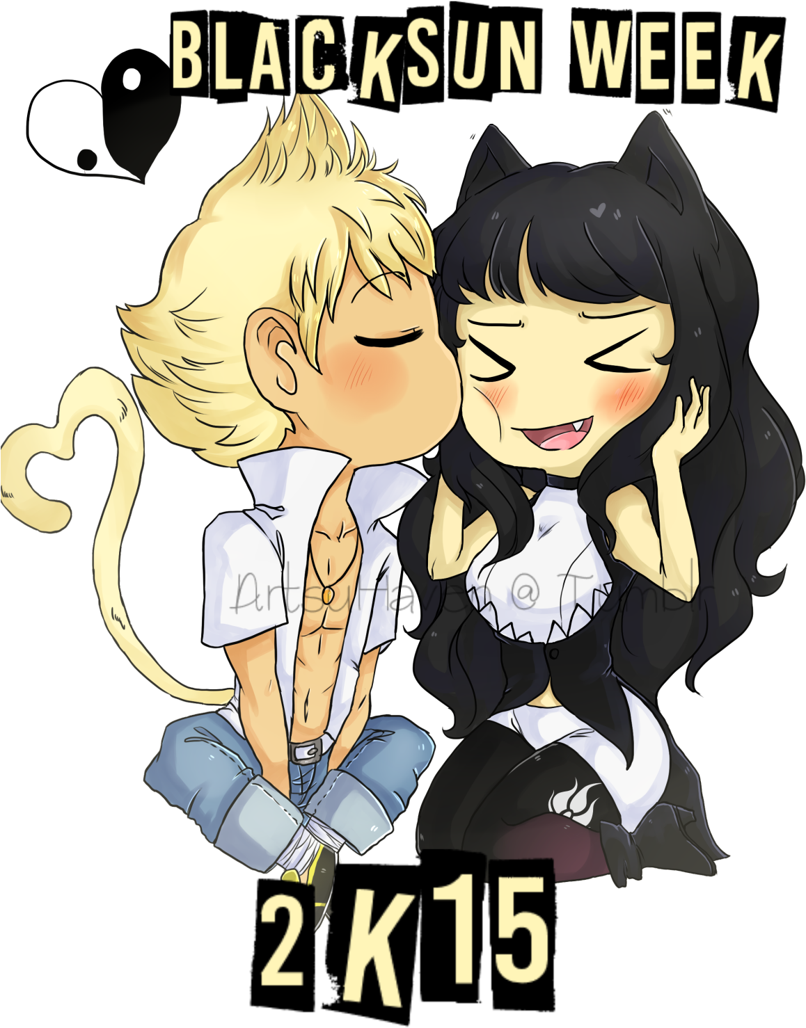 Download Blacksun Week Nov - Sun Blake Rwby Ship PNG Image with No ...