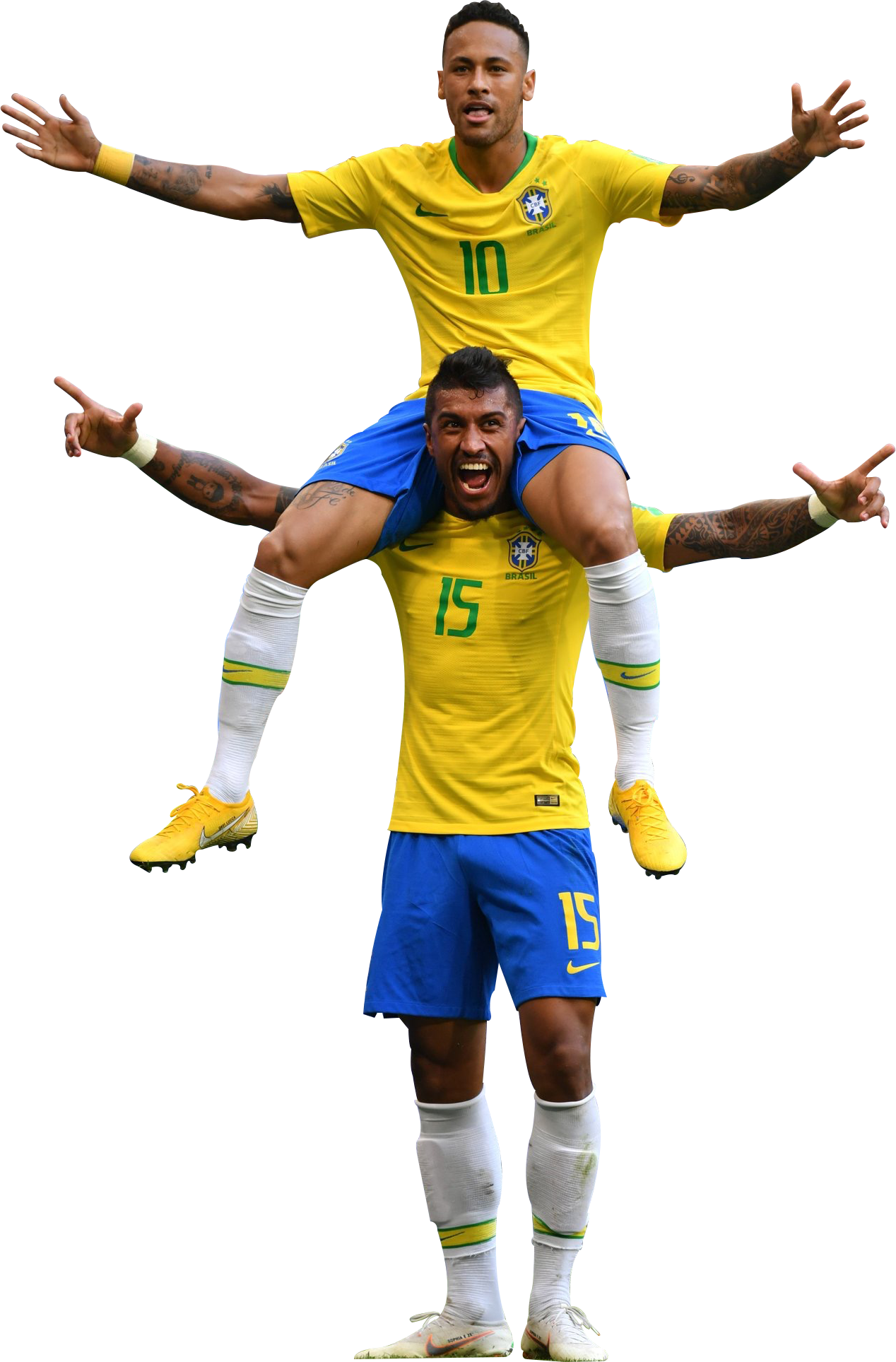 Download Neymar & Paulinho Render - Paulinho Png PNG Image with No Background - PNGkey.com