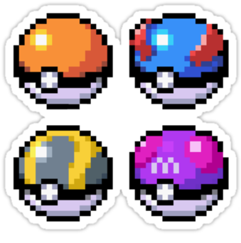 Pokeball Pixel Art By Pokeball Pixel - Pokeball Pixel - Free ...