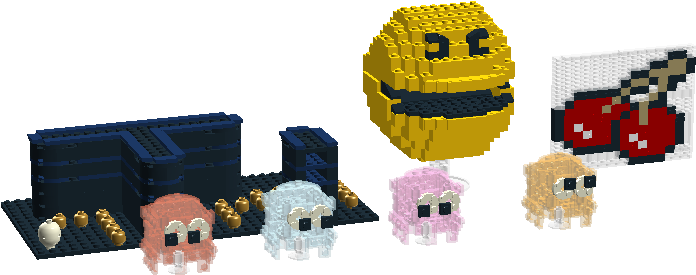 Download Classic Pac-man Model Kit - Animal Figure PNG Image with No ...