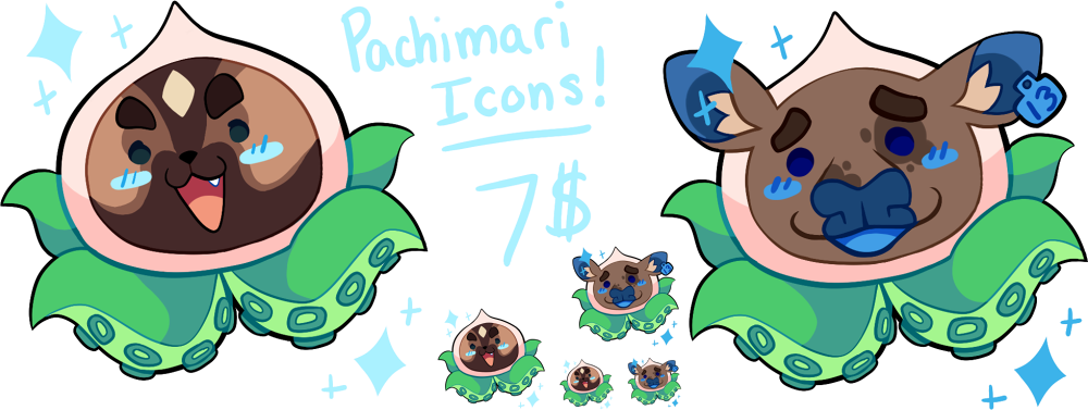 Pachimari Icon Commissions [closed] - Fur - Free Transparent PNG ...