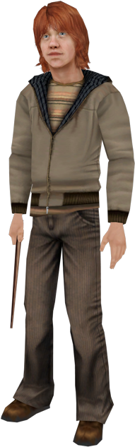 Download Download Zip Archive - Ps2 Ron Harry Potter PNG Image with No ...
