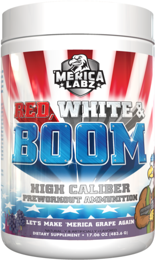 Download Red White And Boom Pre Workout PNG Image with No Background ...