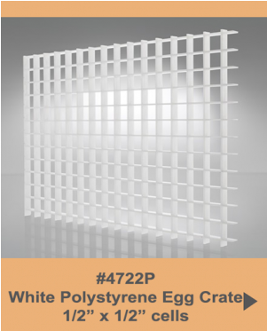 Egg Crate Styrene Lighting Panels | Shelly Lighting