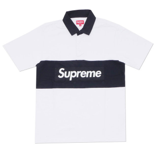 Download Supreme Rugby Box Logo Polo Shirt - Supreme PNG Image with No ...