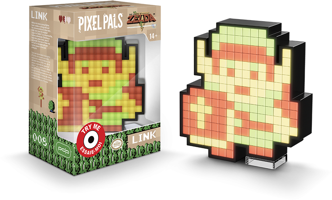 Download 8-bit Link - - Pixel Pals Nintendo 8 Bit Link PNG Image with ...
