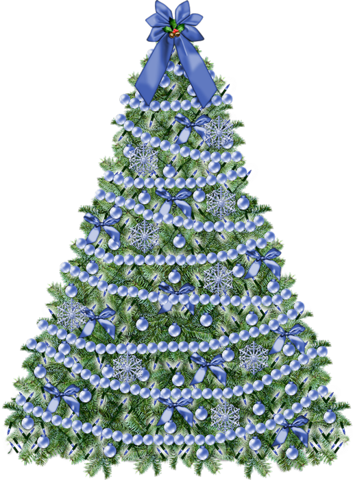 Download Blue Christmas Tree Png Download - Christmas Tree No ...