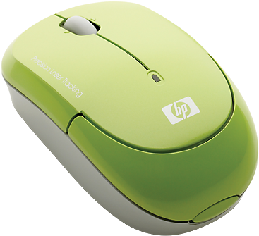 Download Hp Green Wireless Laser Mini Mouse - Mouse Sem Fio PNG Image ...