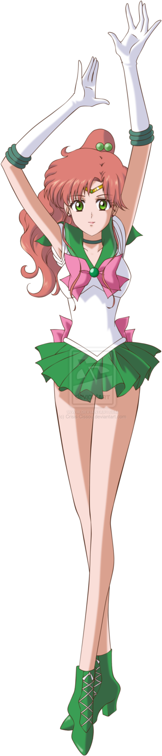 Download Jupiter - Sailor Moon Crystal Sailor Jupiter Png PNG Image ...