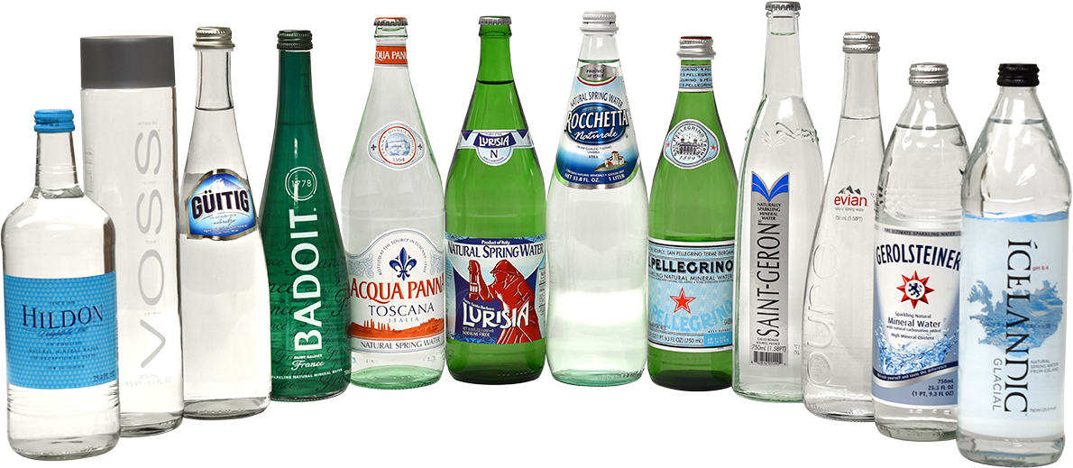 Download Our Top 12 Gold Medal Waters In Glass Bottles - Sparkling ...