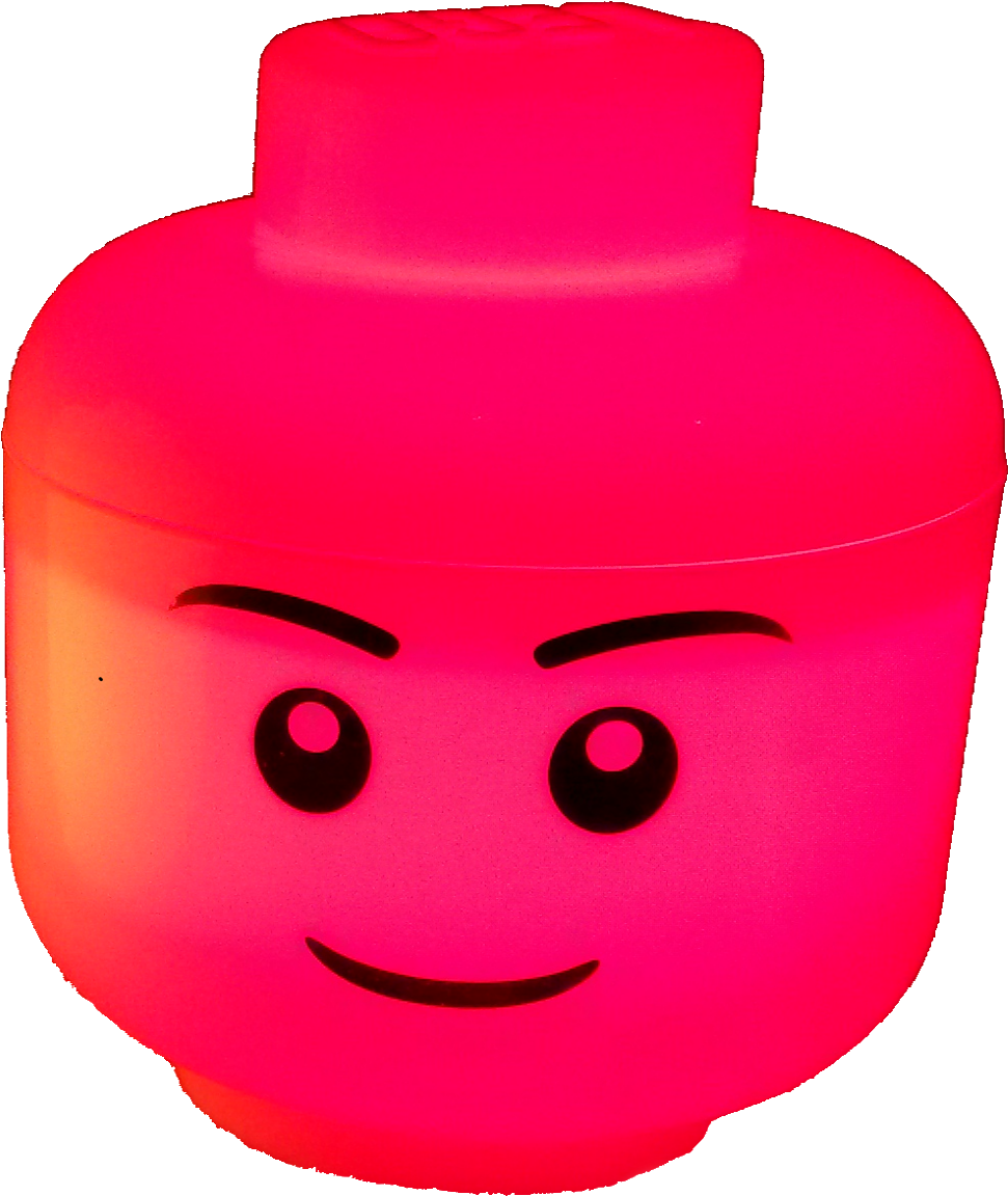 Lego Head Red - Smiley - Free Transparent PNG Download - PNGkey